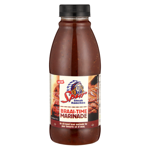 SPUR BRAAI TIME MARINADE 500ML